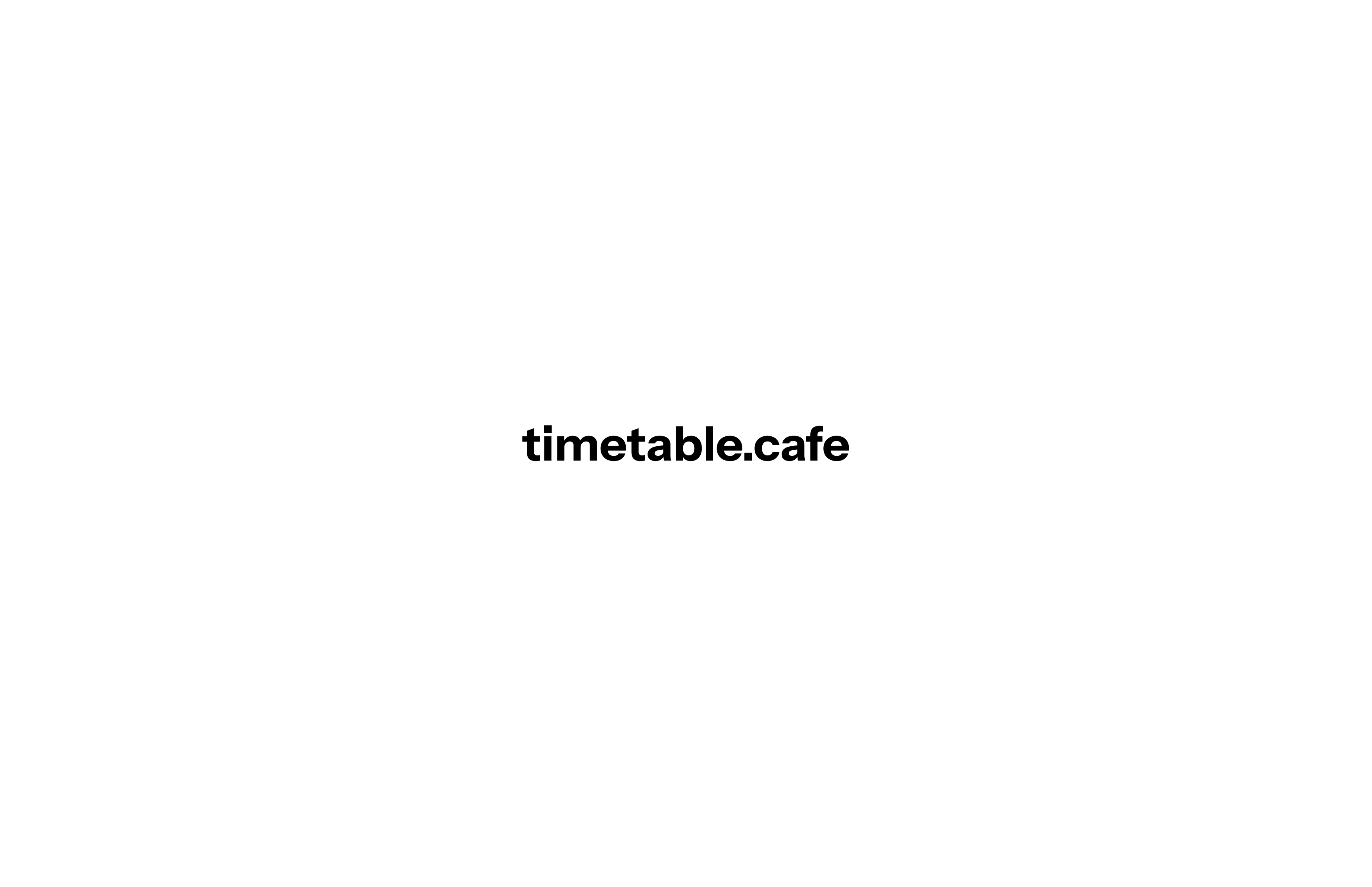 timetable.cafe